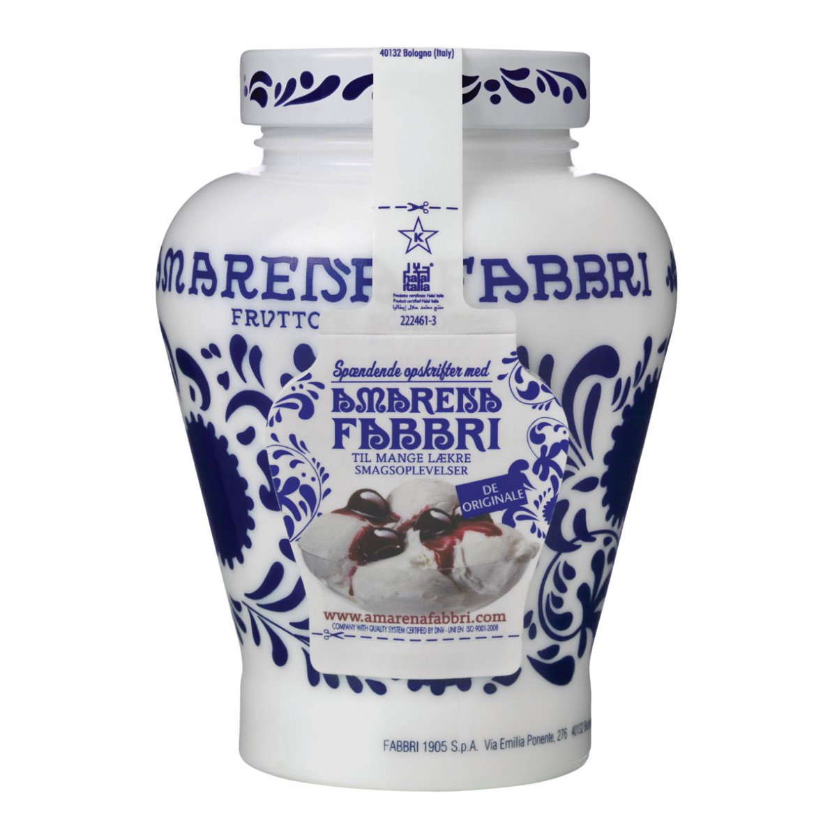 Amarena Fabbri 600g - Fabbri specialiteter - Del Mastro - Italienske ...